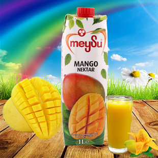 土耳其原装进口meysu梅苏果汁1L 多口味浓缩果汁饮料一件代发-阿里巴巴