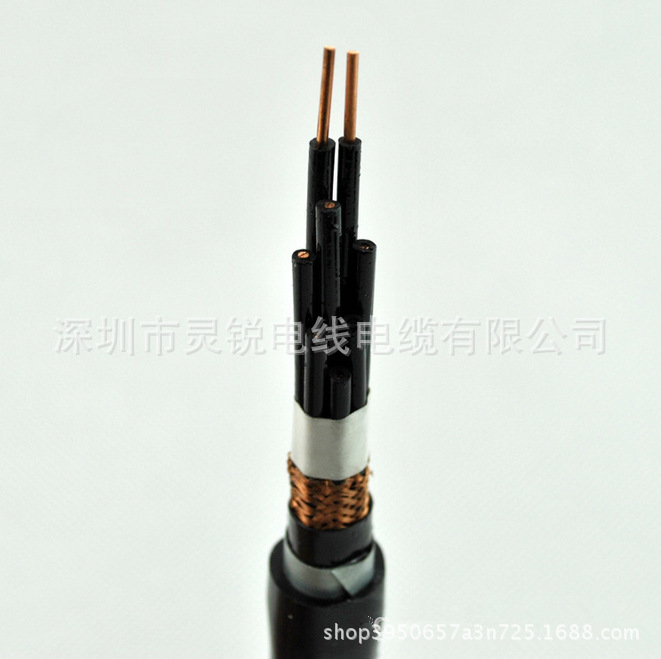 耐火铠装控制屏蔽电缆NH-KVVRP22-4*0.75mm2 耐高温铠装电缆-阿里巴巴