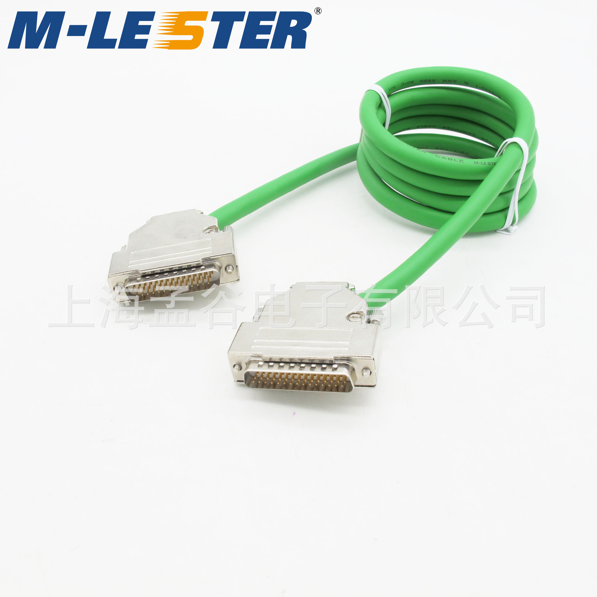 孟莱司特SCSI连接线工业级HDB44针对针1.5米铁壳螺丝式连接线-阿里巴巴