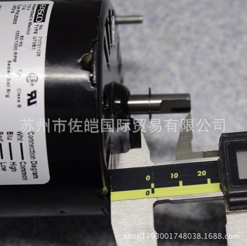 美国发斯科FASCO品牌马达MOTOR 原装U73B1型号电机-阿里巴巴