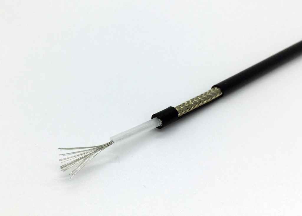 SYV-50-3车载天线RG58/U镀锡铜束丝7*0.19内导体50欧姆同轴电缆-阿里巴巴
