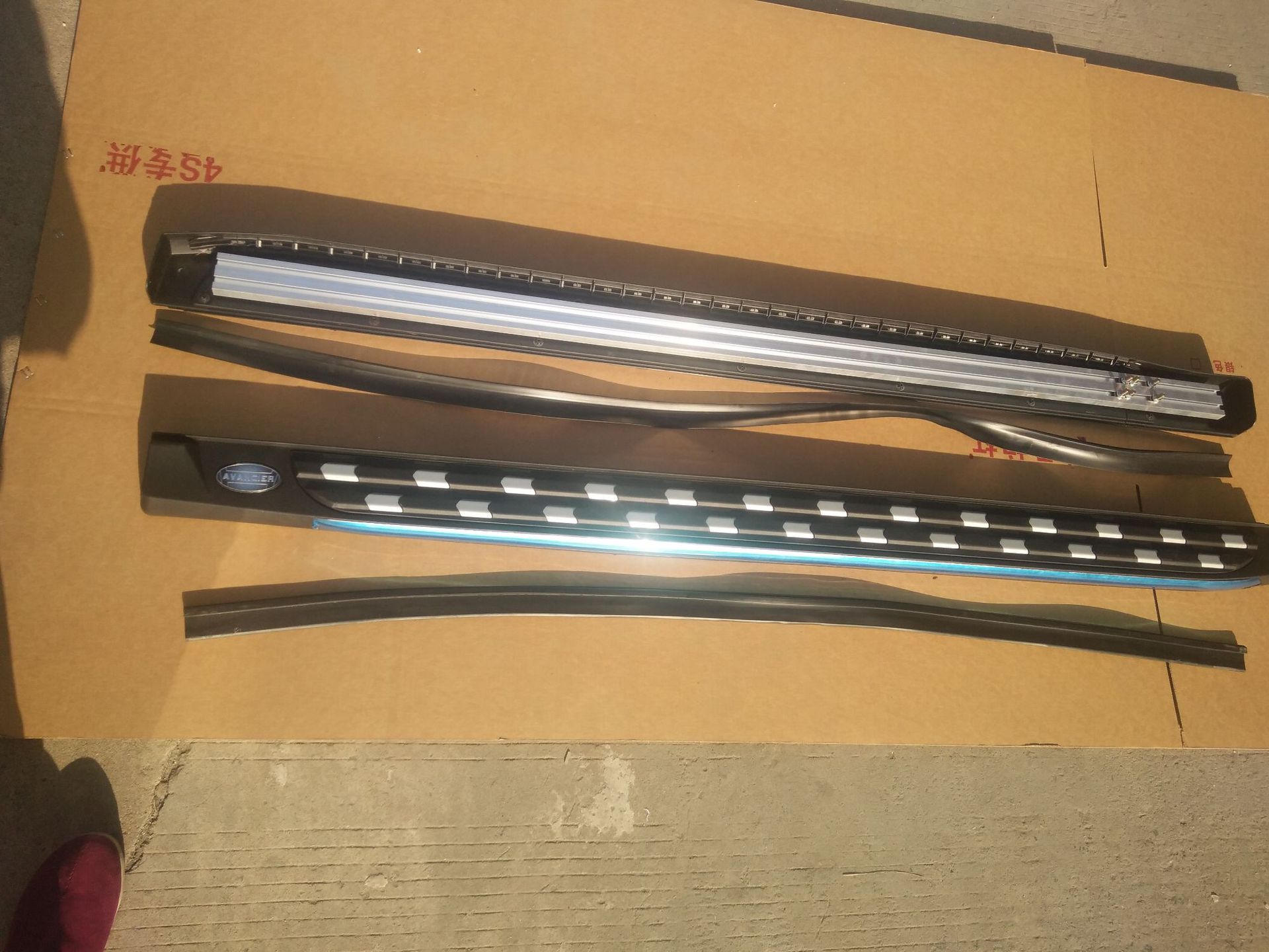 2017昂科威星空款改装专用脚踏板迎宾侧踏板防护-阿里巴巴