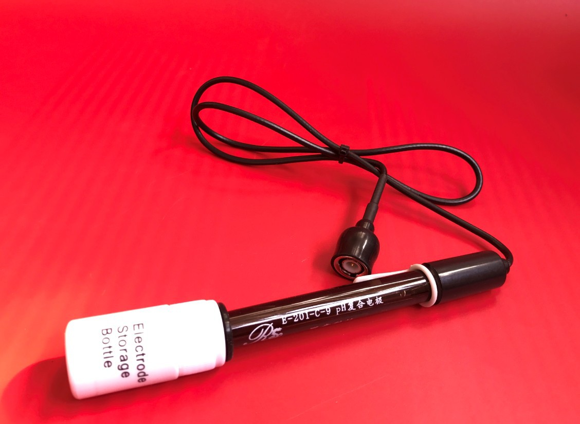 上海罗素E-201-9PH复合电极/PH探头/不可充塑壳PH电极/酸度计用-阿里巴巴