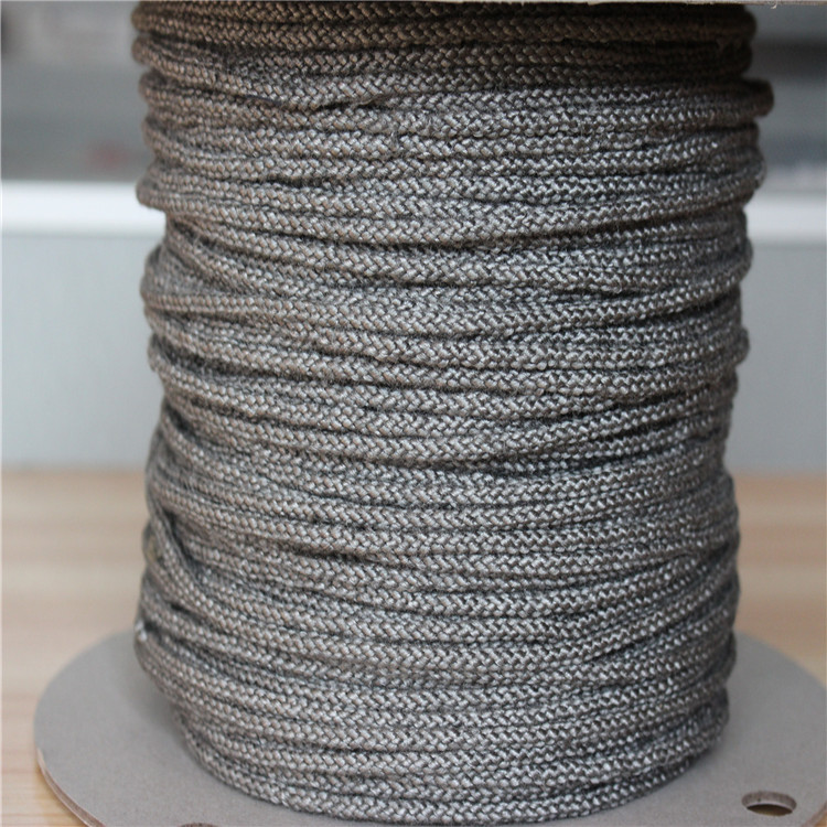 钢化齿金属纤维绳 耐磨耐高温不锈钢金属纤维绳-阿里巴巴