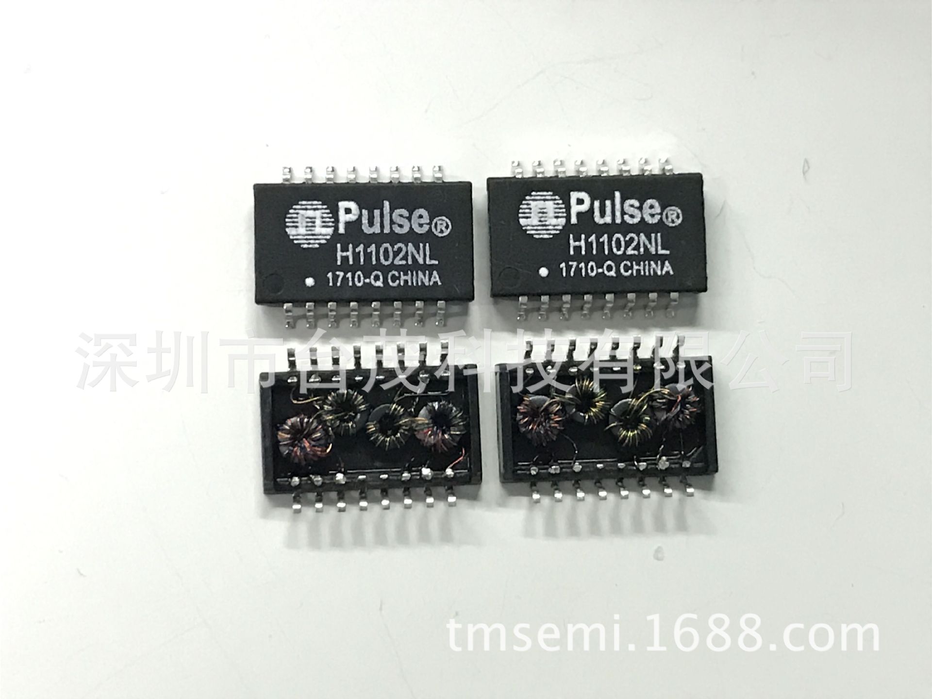 百兆超薄贴片网络变压器H1102NL,16PIN 现货供应-阿里巴巴