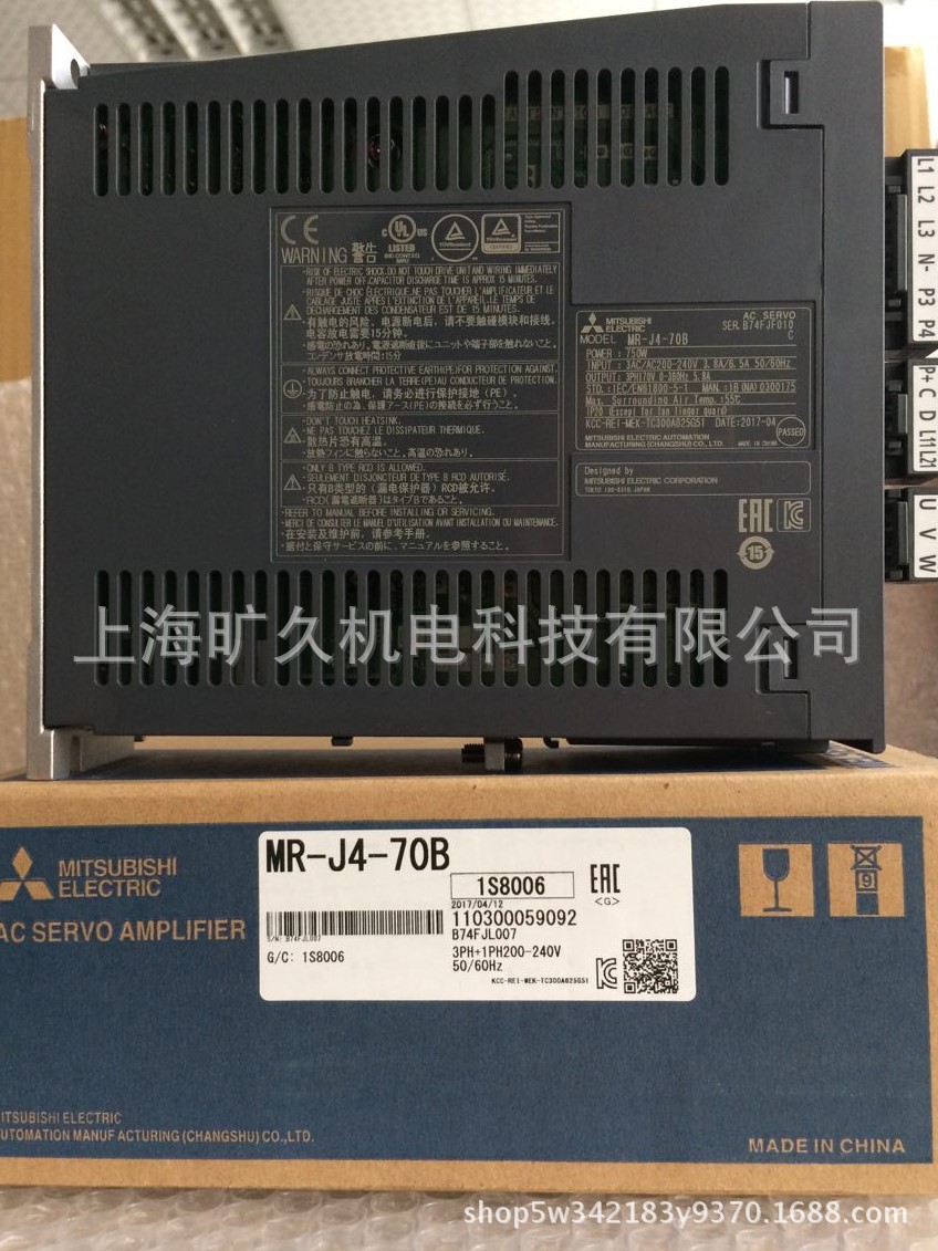 伺服驱动器/MR-J4-70B/全新原装.质保一年 全新 议价-阿里巴巴