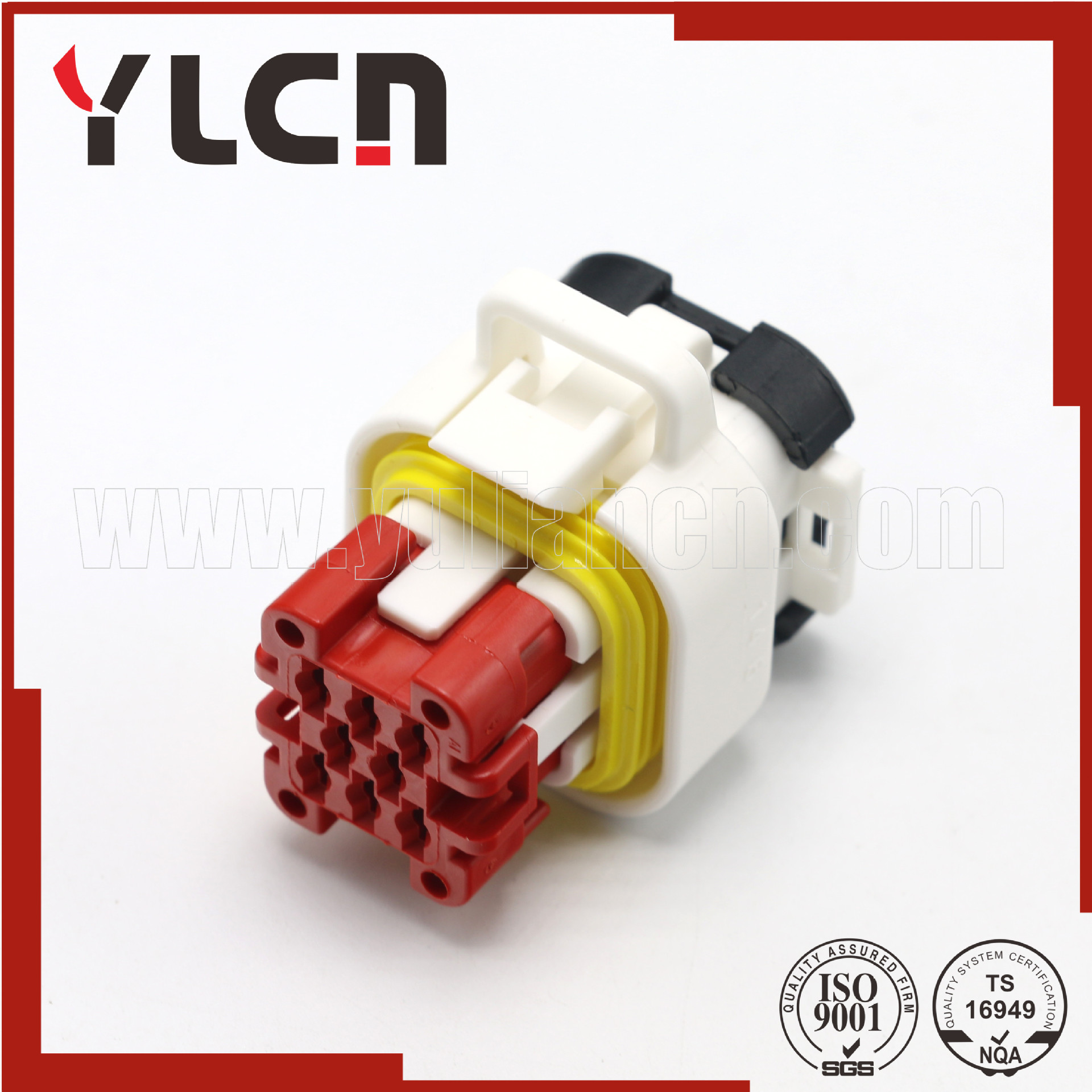 厂家供应原装泰科TE/AMP 776286-2 8孔汽车防水连接器接插件护套-阿里巴巴