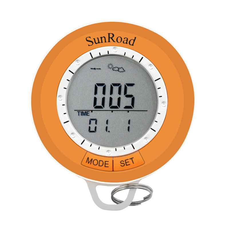 SUNROAD松路钓鱼专用气压表户外手表游泳气压计温度海拔高度测量-阿里巴巴