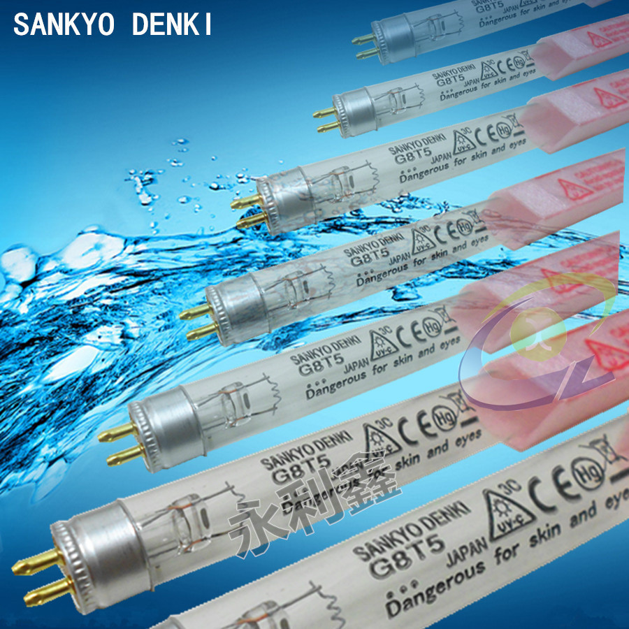 SANKYO DENKI 三共 GL8 G8T5 8W UVC 老化测试灯管-阿里巴巴