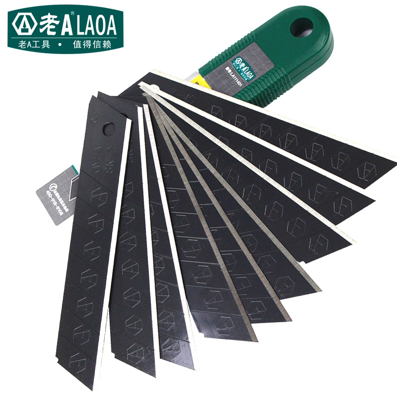 Old a All Black Blade SK2 art blade 9/18MM paper cutting wallpaper ...