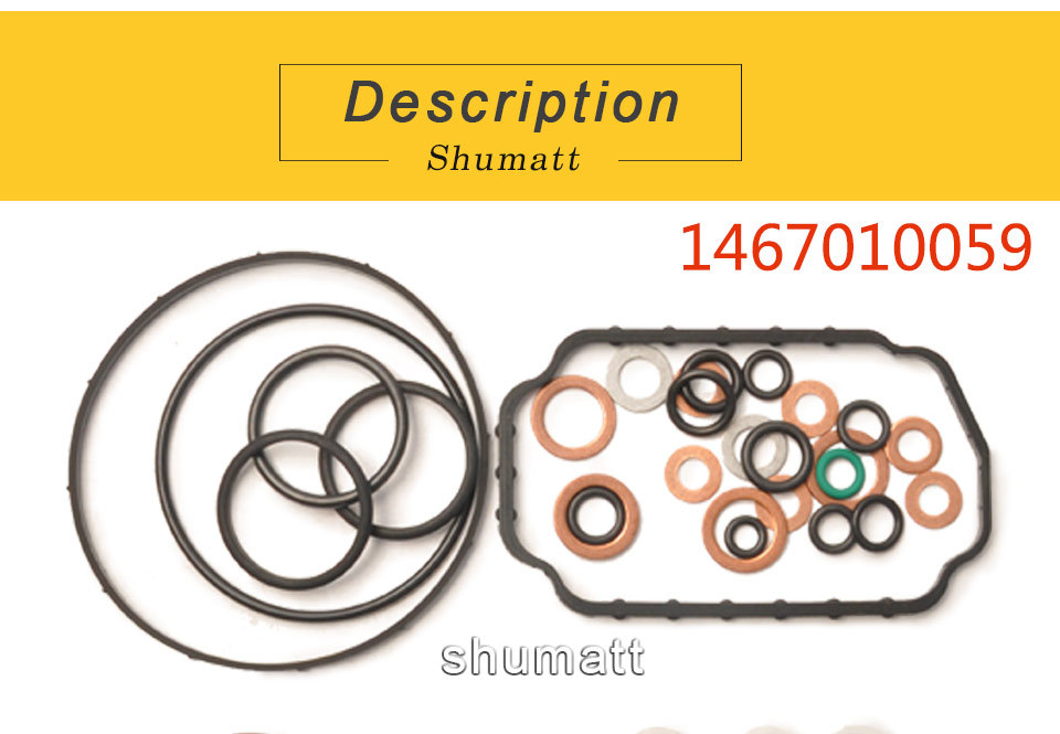 SHUMATT 1467010059修理包密封圈/油泵密封垫片/O型圈/大修包全新-阿里巴巴
