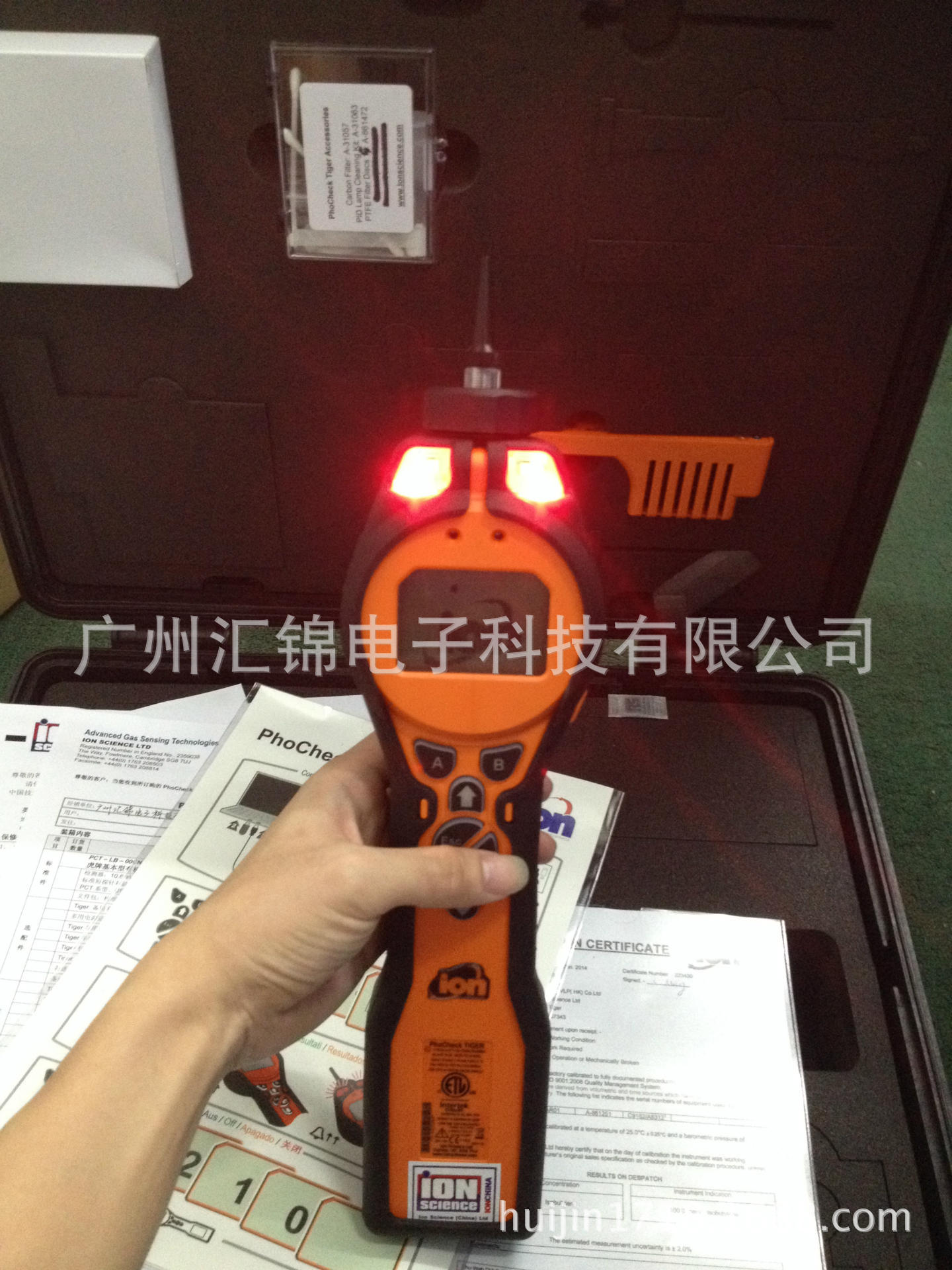 英国离子 PhoCheck Tiger PCT-LB VOC气体检测仪 PID技术可达PPB-阿里巴巴