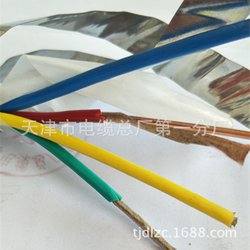 NH-KVVP22铜芯耐火屏蔽铠装4芯控制电缆 GB无氧铜 防鼠地埋-阿里巴巴