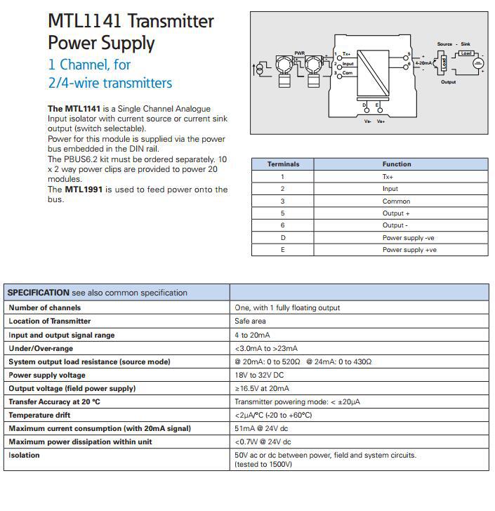 MTL1145英国MTL信号隔离器4-20mA，全新正品-阿里巴巴
