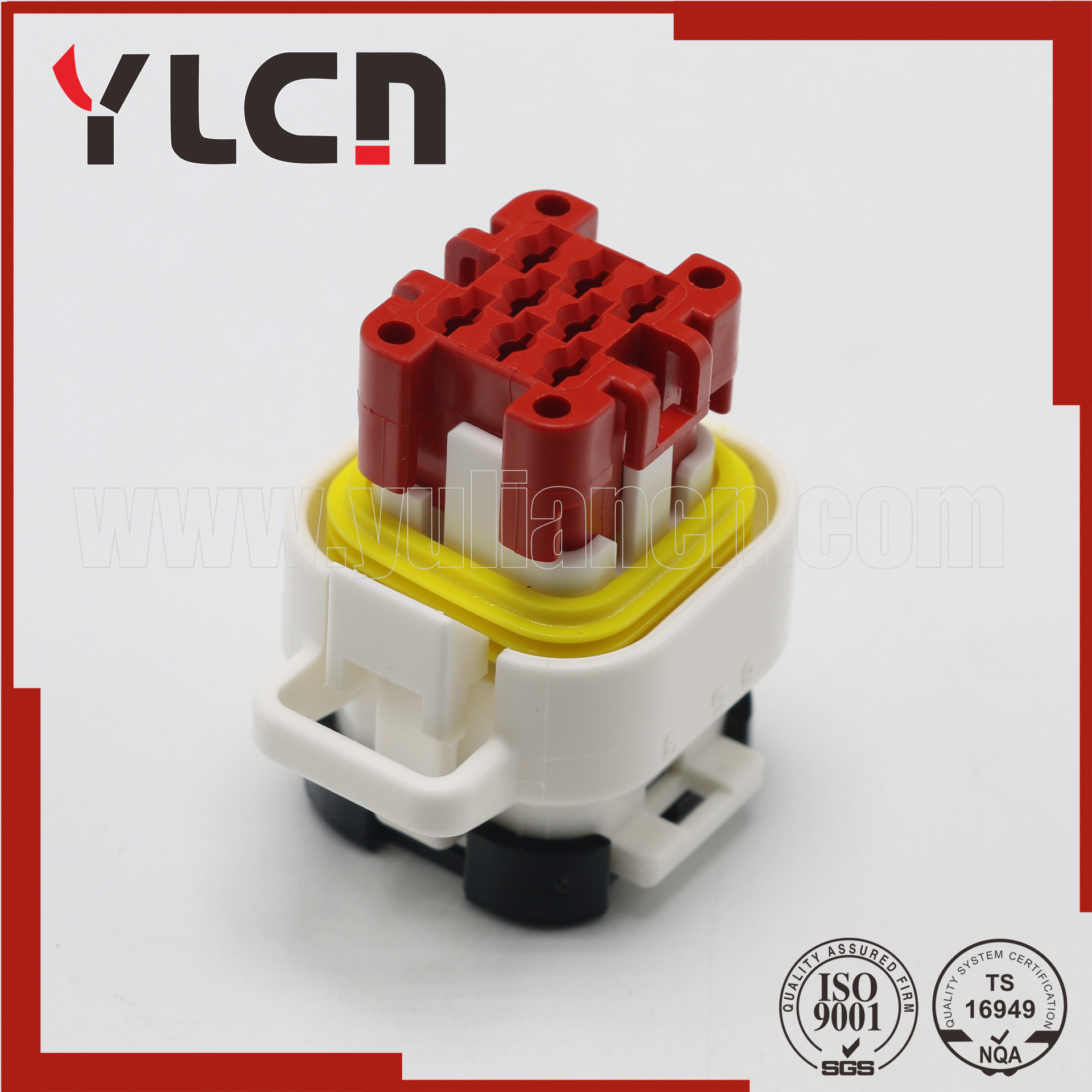 厂家供应原装泰科TE/AMP 776286-2 8孔汽车防水连接器接插件护套-阿里巴巴