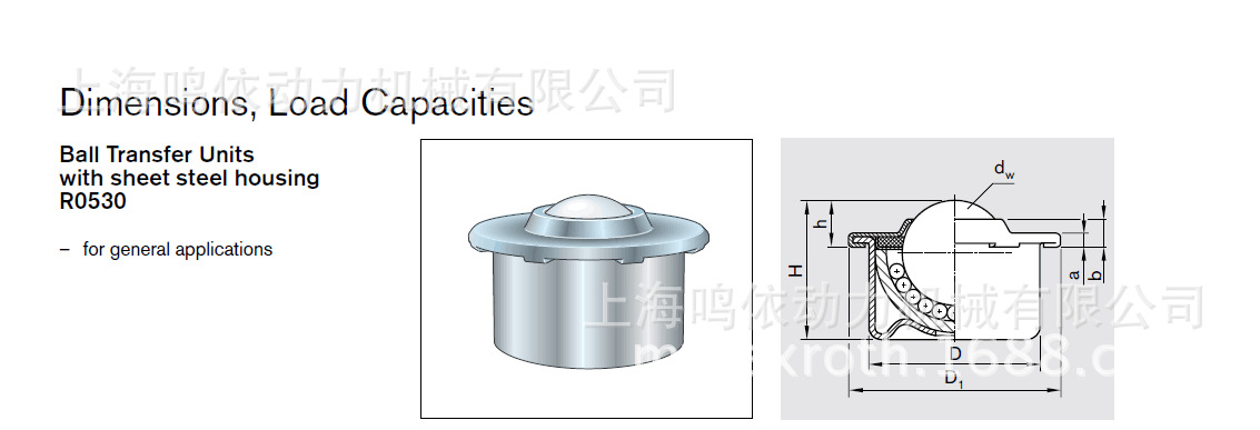 R053XX15XX/R053111510力士乐REXROTH万向滚珠牛眼轴承-阿里巴巴