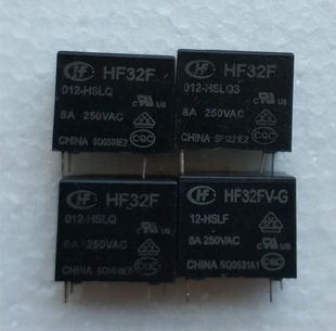 散新宏发继电器HF32F-G-12-HSLF HF32F-012-HSLQ3 4脚 8A-阿里巴巴