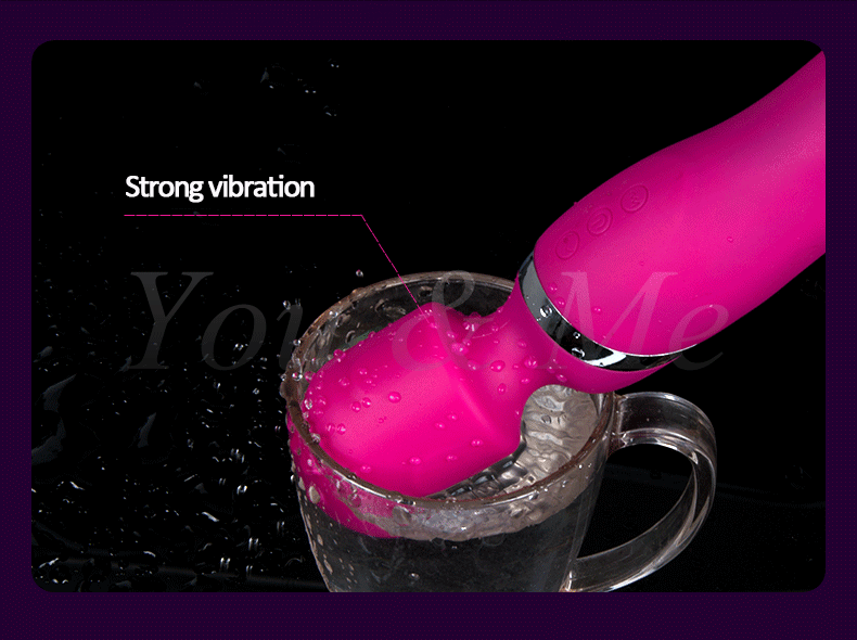 360 Rotating Telescopic Dildo Vibrators G Spot Vibrator Powerful Double