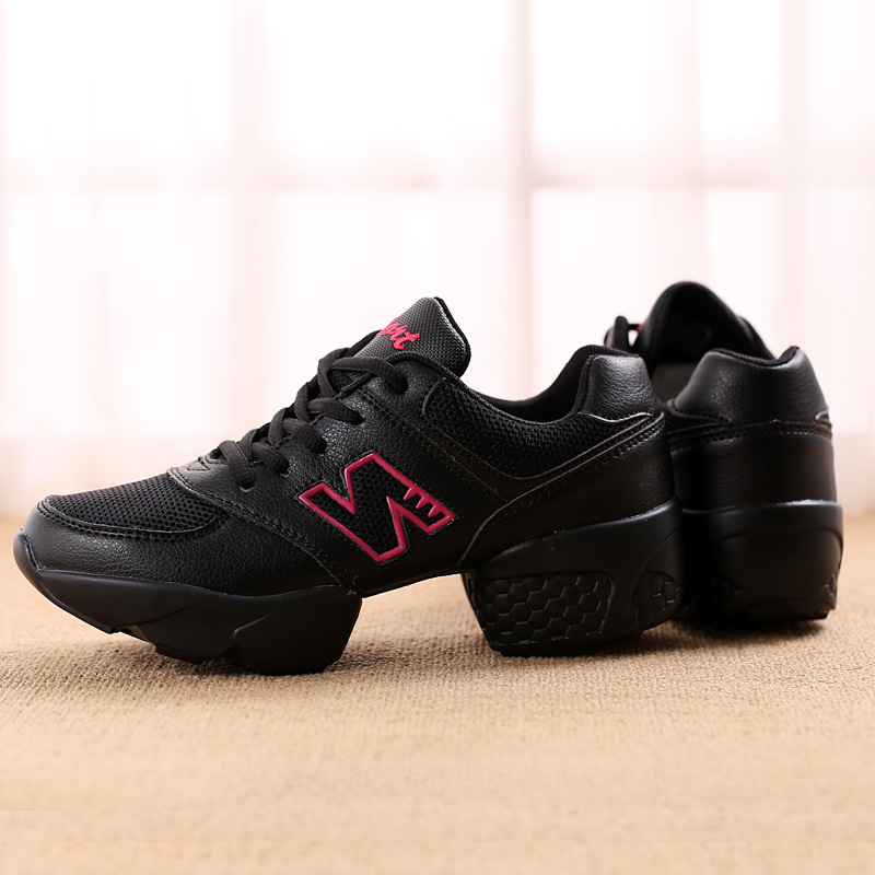 Square Dance Shoes Women's Spring and Autumn White Mesh Breathable ...