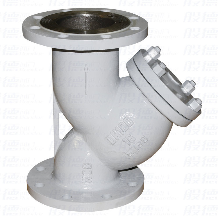 Y型过滤器GL41H-16C 铸钢法兰过滤器不锈钢滤网管道杂质过滤DN150-阿里巴巴