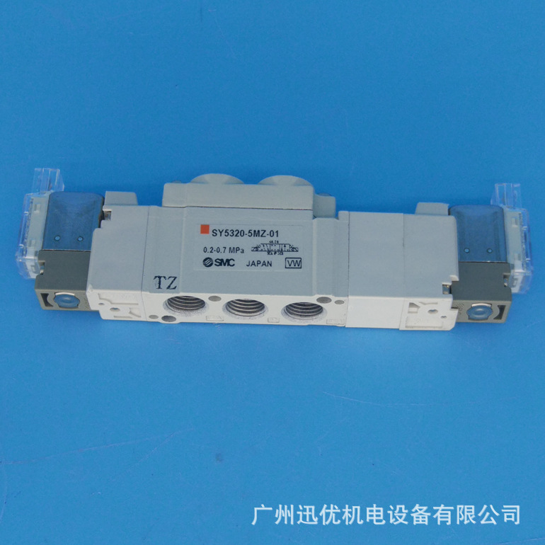 SMC原装SY5320-5MZ-01/SY5320-5MZ-C6电磁阀3位中封式DC24V正品-阿里巴巴