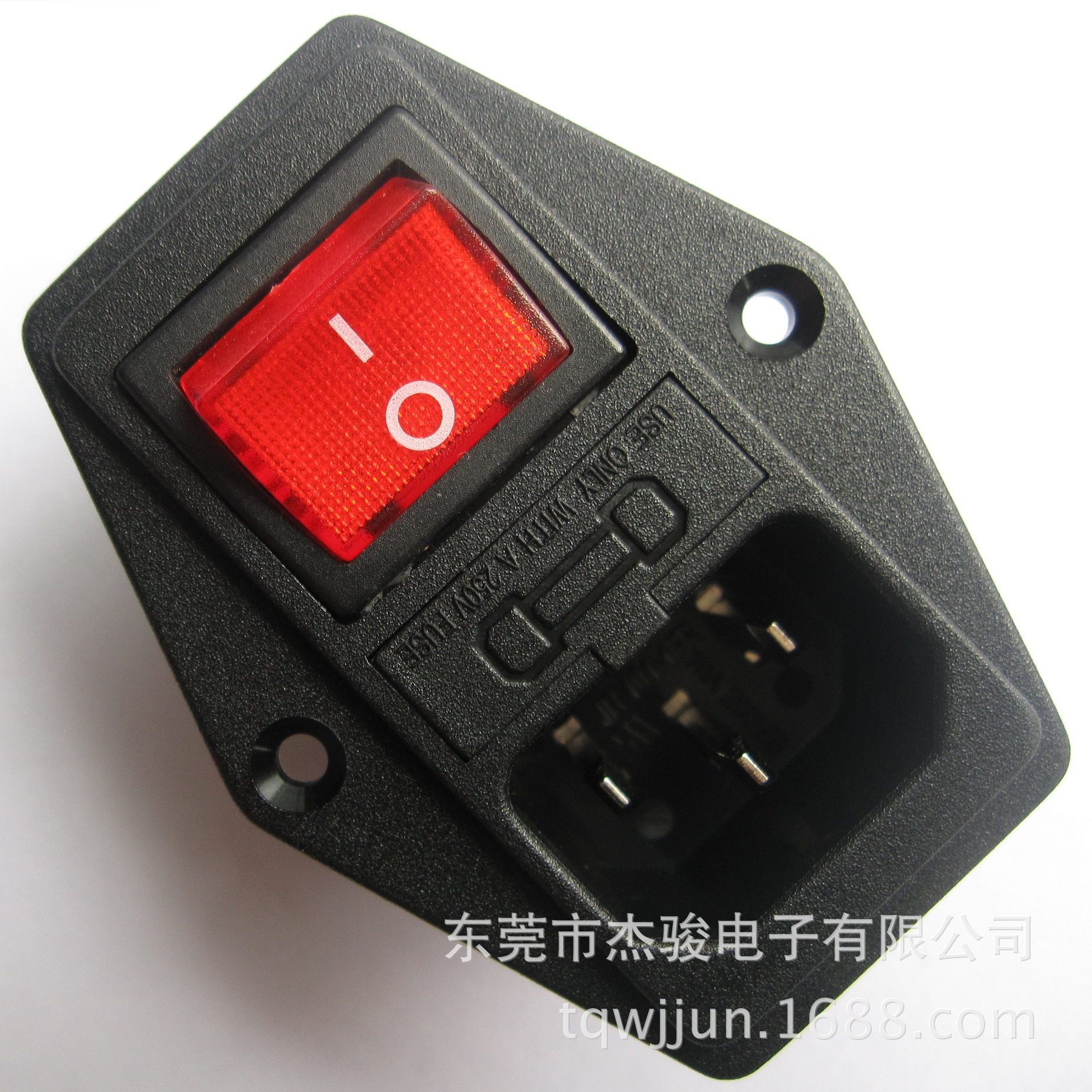 现货供应JR-101-1FR2三合一电源插座(AC插座+开关+保险)-阿里巴巴