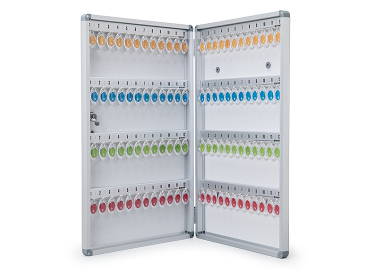 [源头工厂]铝合金钥匙箱壁挂钥匙柜12-120位钥匙管理箱钥匙存放盒-阿里巴巴