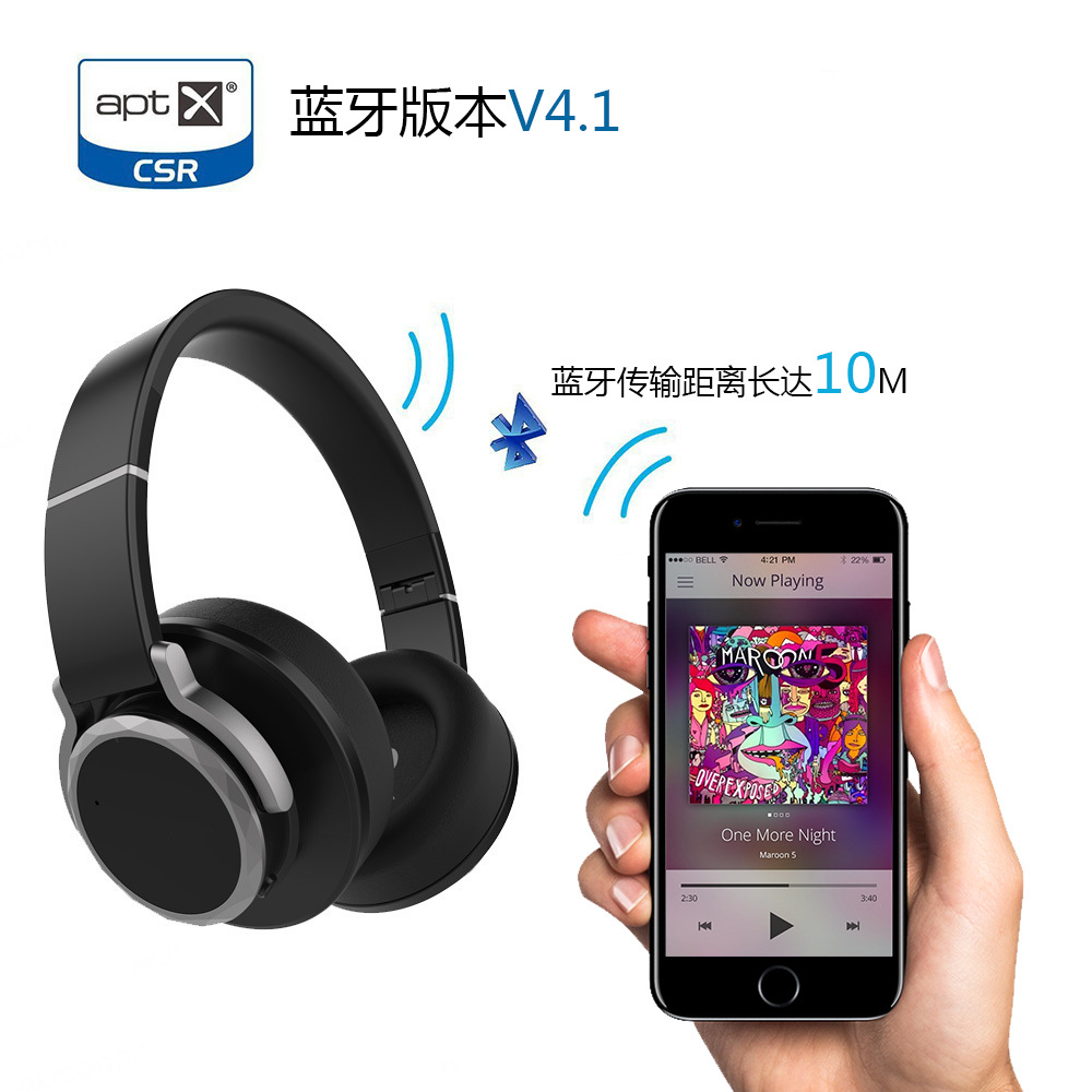 M80无线蓝牙耳机头戴式通用批发 超长待机手机音乐HiFi 电脑耳麦-阿里巴巴