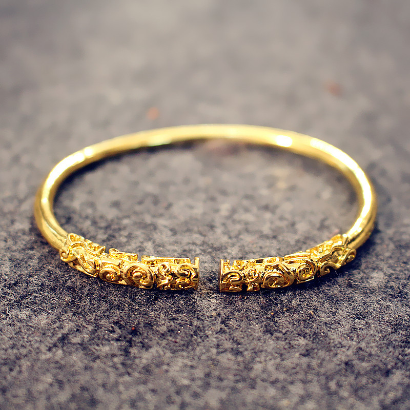 Wholesale great sage returns ruyi golden hoop bang bracelet - Nihaojewelry