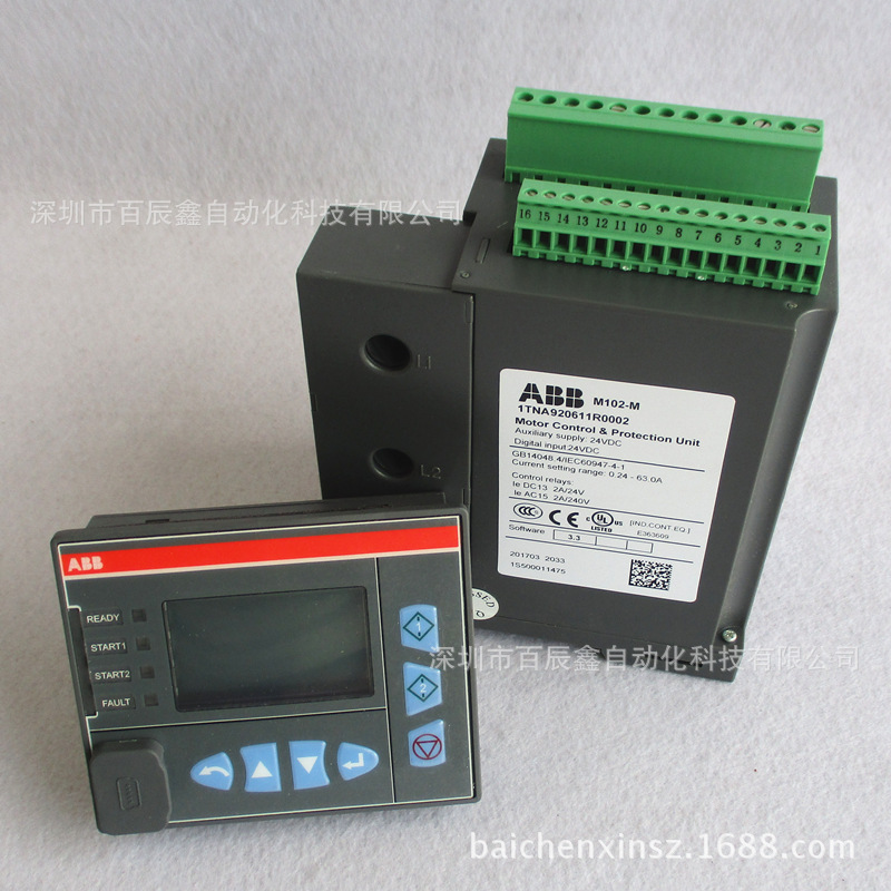 ABB 电动机控制单元M102-P with MD21 24VDC;10136220-阿里巴巴