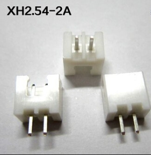 1K装，XH2.54-2A ( 1000个/22元)直针 xh2.54MM连接器2.54 2pin-阿里巴巴
