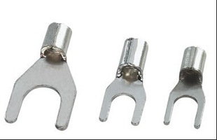 仿进口UT叉型裸端头 接线端子 【黄铜有缝】 SNB8-6 500只-阿里巴巴