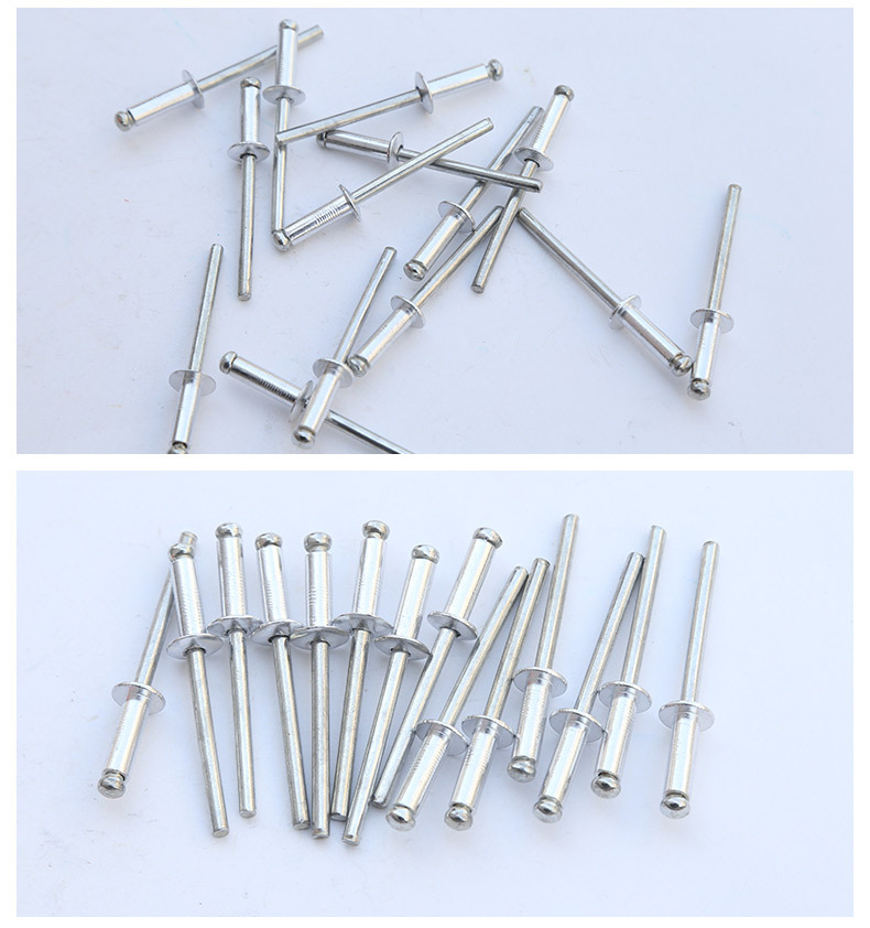 厂家批发铝制镀锌多规格铆钉抽芯铆钉拉圆头柳钉-阿里巴巴