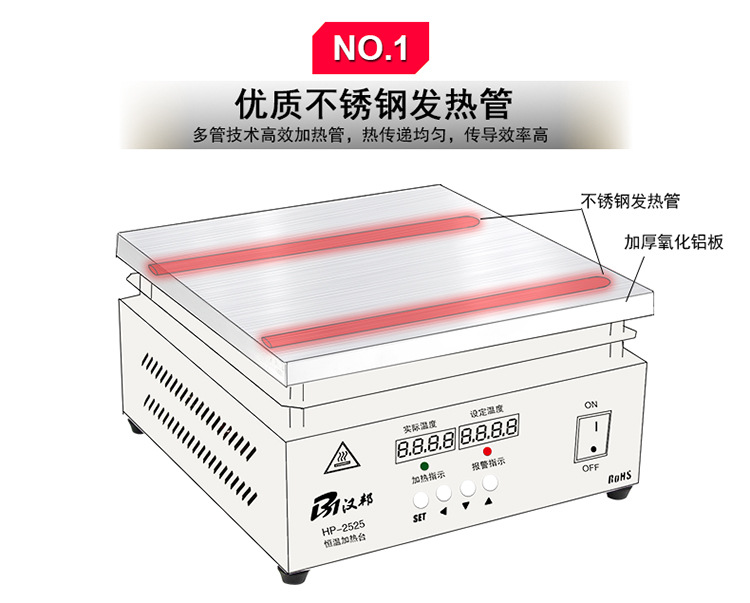 汉邦加热台预热平台HP-2020 HP-2525 HP-3030 HP3620 HP4030 1010-阿里巴巴