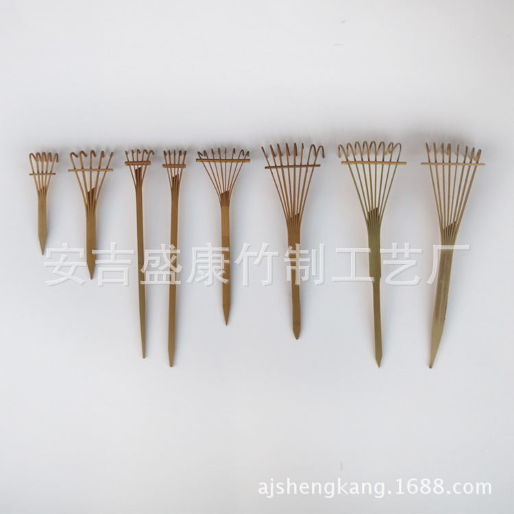 安吉竹制品沙耙熊手竹扒手工编织竹耙农用竹子竹艺楠竹竹节竹木-阿里巴巴