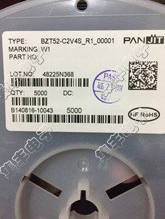 BZT52-C2V4S-R1 丝印:W1 SOD-323 原装PANJIT强茂 贴片稳压二极管-阿里巴巴