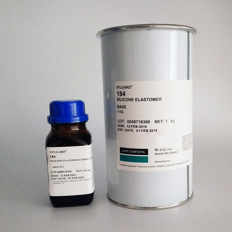 道康宁DC184透明灌封胶 PDMS胶聚二甲基硅氧烷184透明硅橡胶实验-阿里巴巴