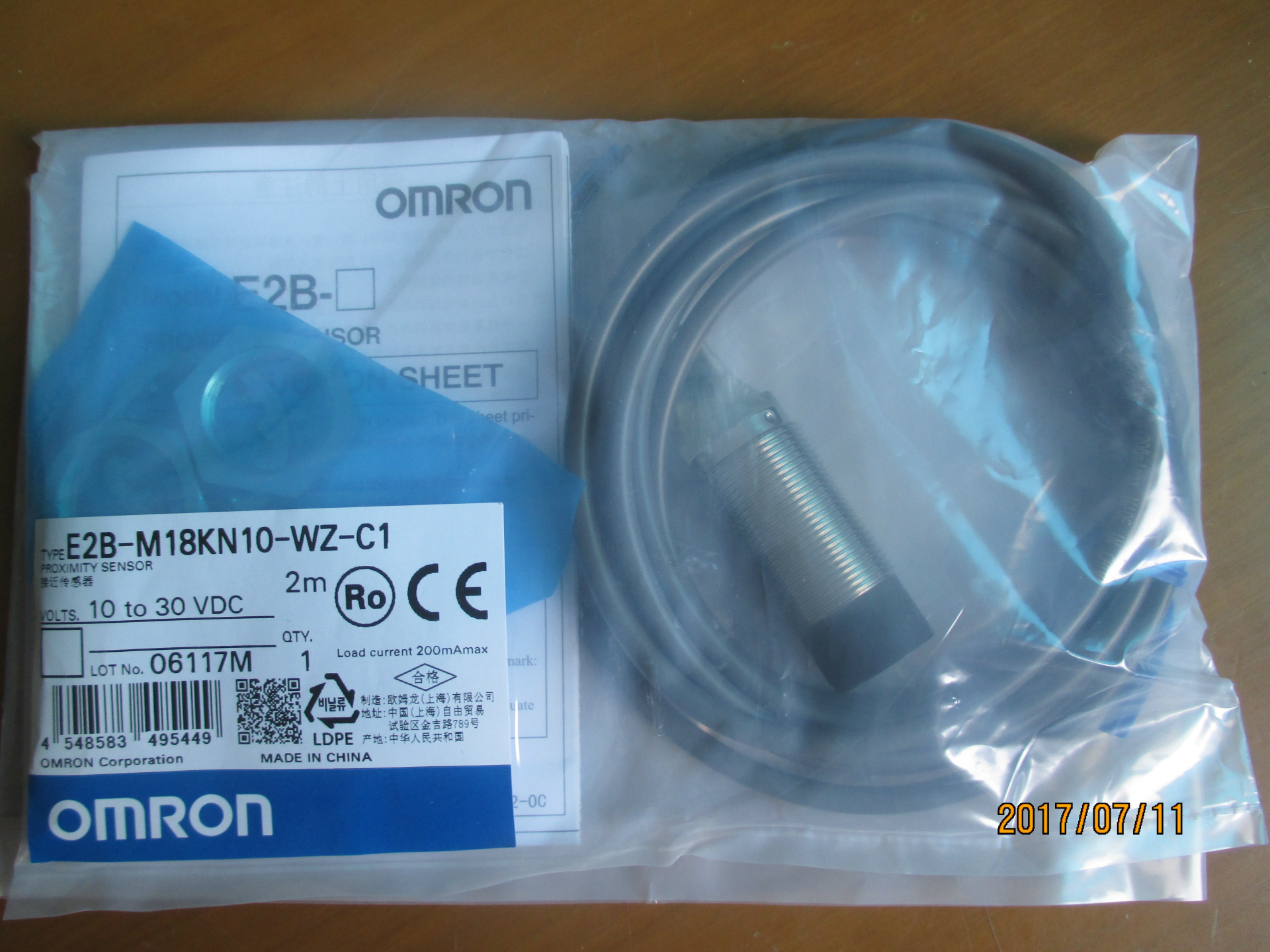 欧姆龙接近开关E2B-M18KN10-WZ-C1-阿里巴巴