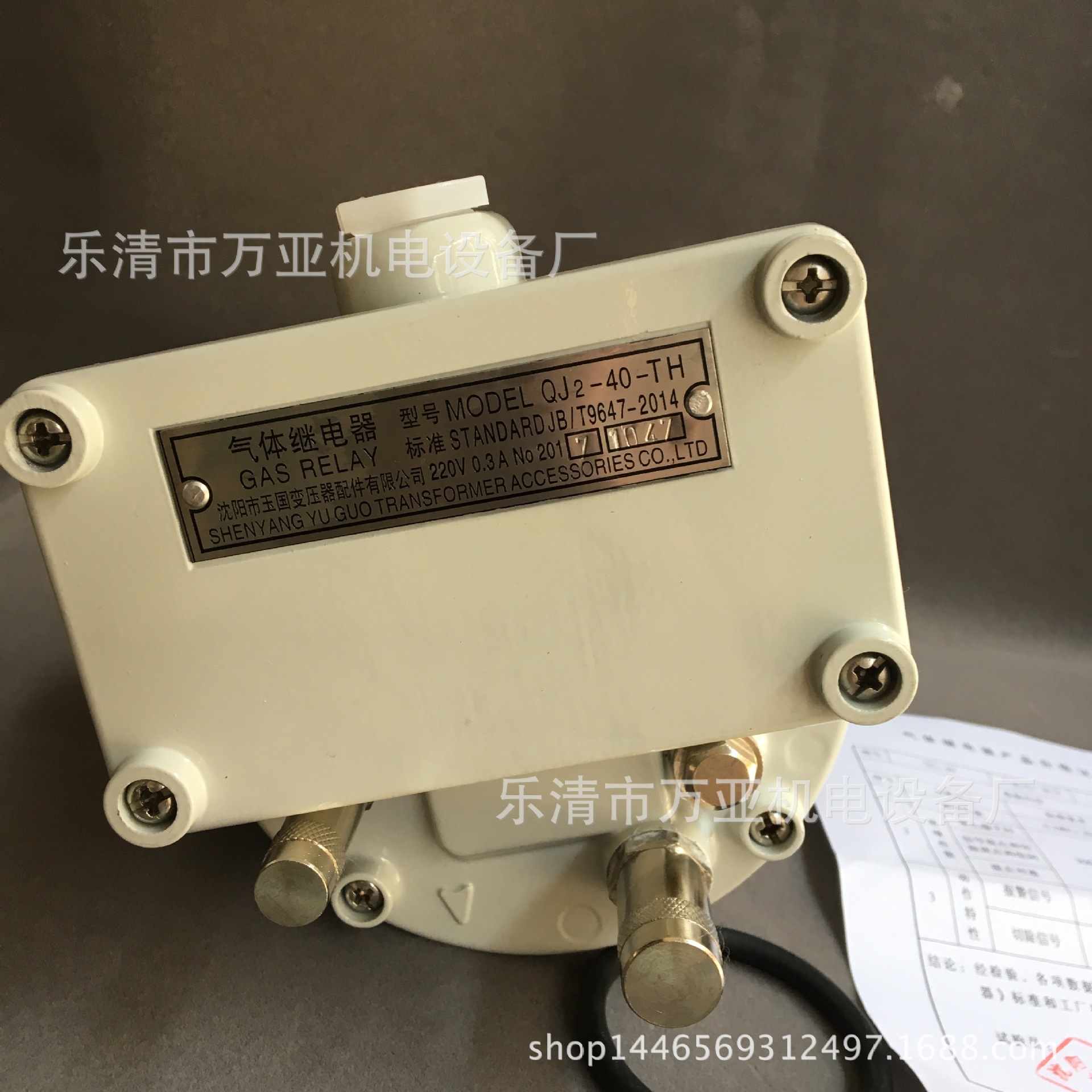 变压器用气体继电器QJ2-40TH 沈阳玉国变压器继电器QJM-40 QJ3-40-阿里巴巴