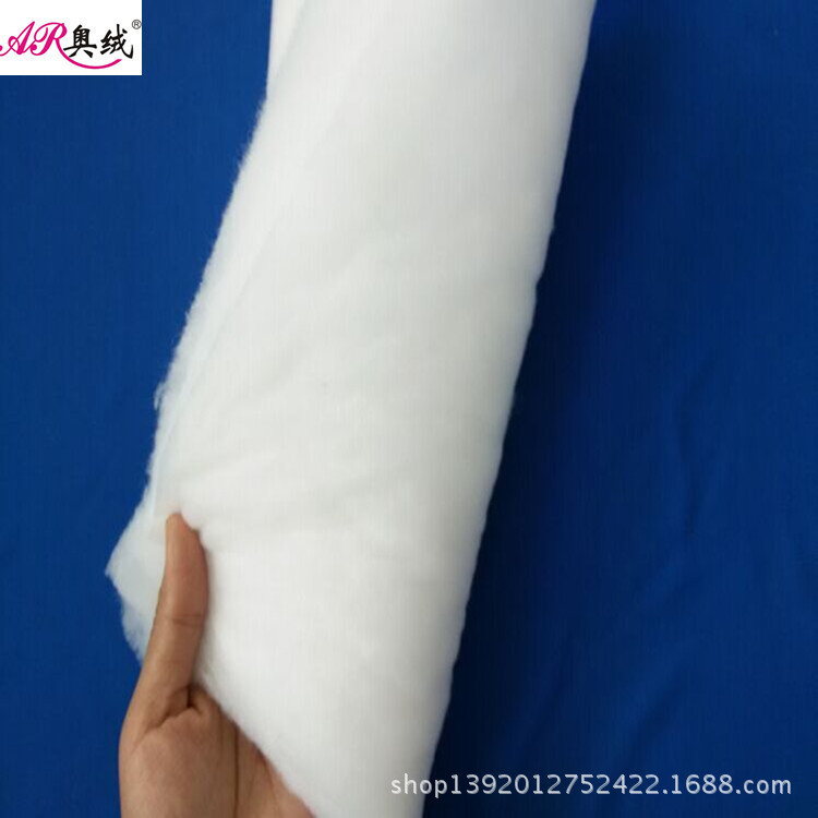 GRS认证喷胶棉 再生涤纶无胶棉 出口纺织品填充再生聚酯纤维棉-阿里巴巴