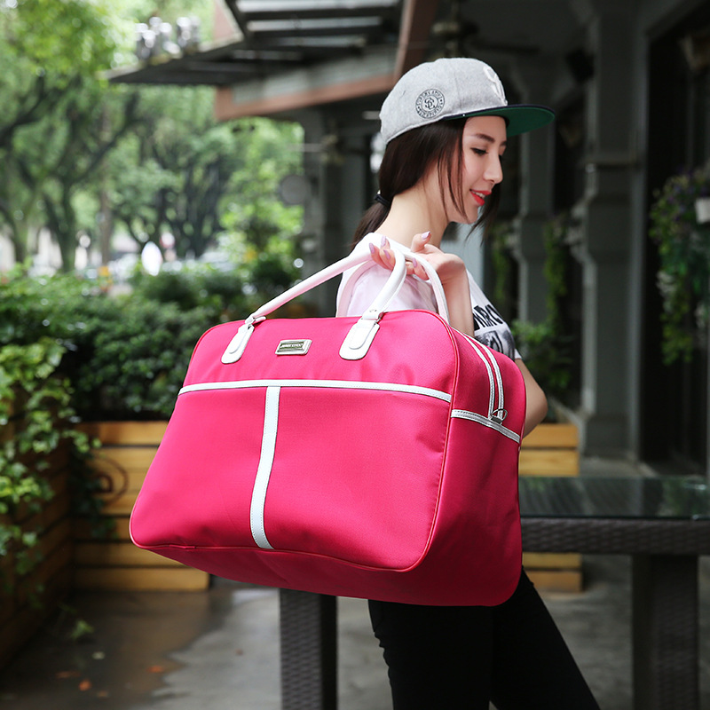 Korean Style Large Capacity Travel Bag Portable Travel Bag Shoulder Bag ...