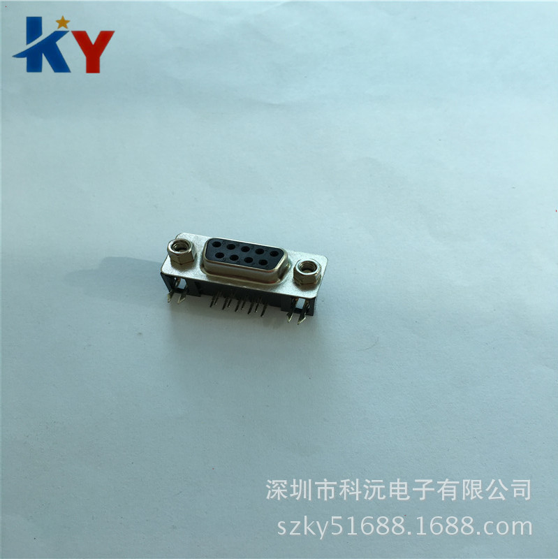 DR9母头 9针 串口母头 焊板式 DR9母座 铜脚 RS232串口插头 现货-阿里巴巴