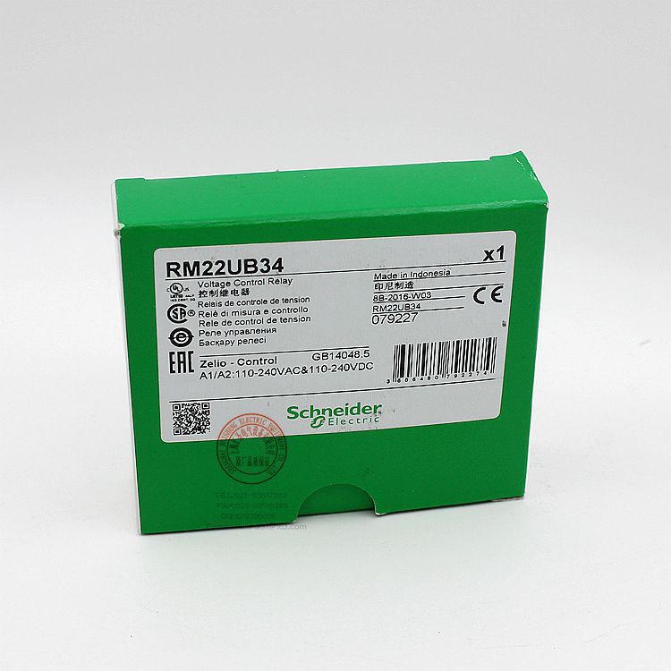 Schneider/施耐德电压控制继电器 RM22UB34-阿里巴巴