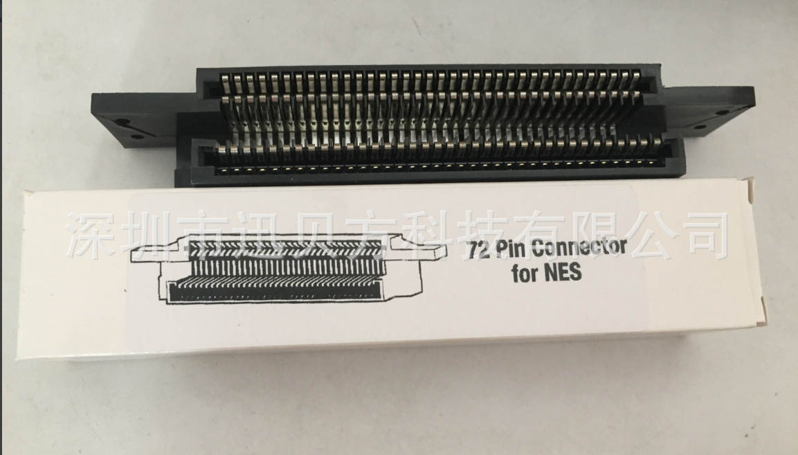 72 Pin 连接器 插槽 72pin nes Game Cartridge Slot Connector-阿里巴巴
