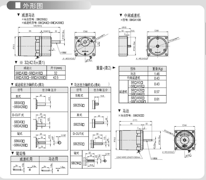 韩国SPG电机 S8R25GXCE 25W可逆电机S8R25GECES8R25GBCE-阿里巴巴