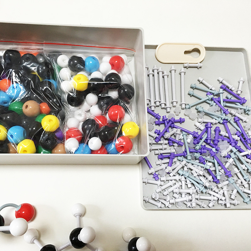 跨境444件套Molecular Model Kit 444PCS 136 Atoms分子结构模型-阿里巴巴