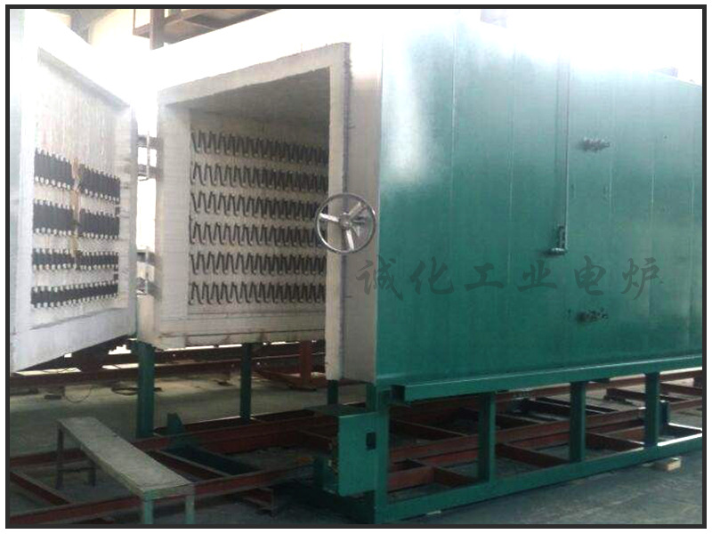 RT2型高温热处理台车炉 金属调质退火回火淬火设备 台车式电阻炉-阿里巴巴