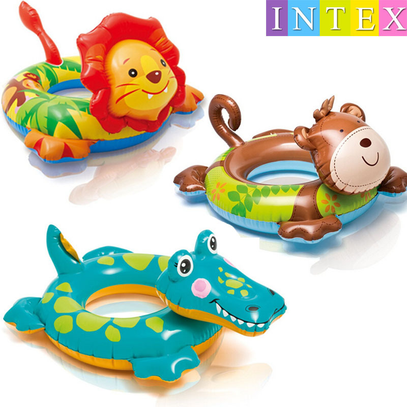 INTEX 58221动物造型浮圈 儿童游泳圈救生圈-阿里巴巴