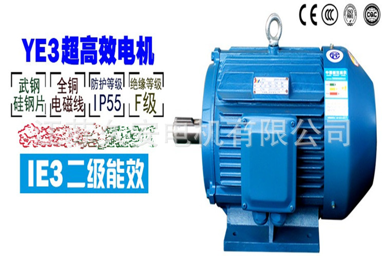 质保电动机YE3-100L2-4-3KW三相异步电动机 超电机380V-阿里巴巴