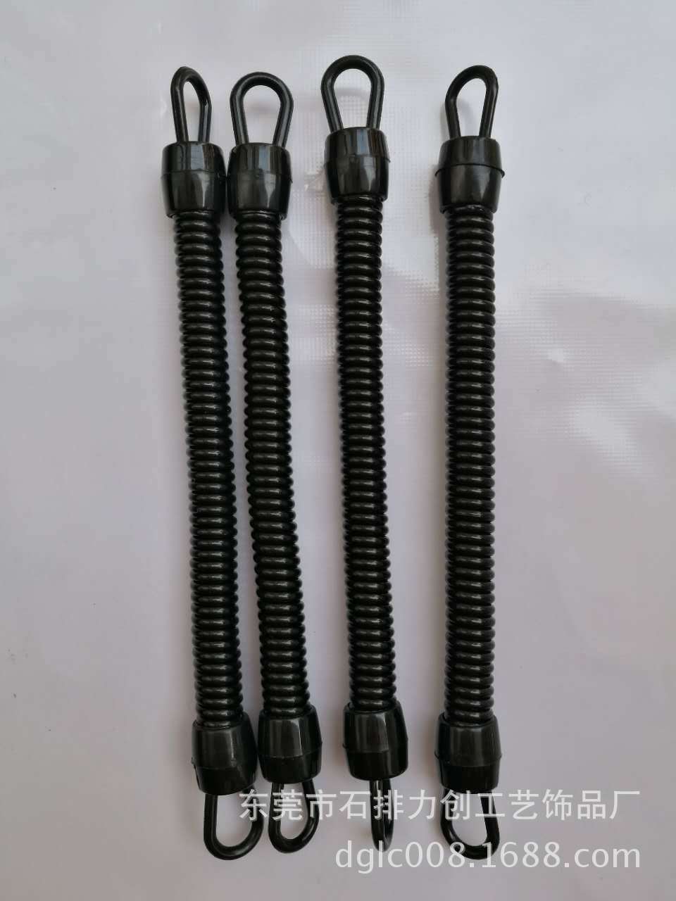 塑料弹簧绳手机防盗挂绳PU塑胶弹簧线绅缩绳箱包防盗绳弹力绳-阿里巴巴